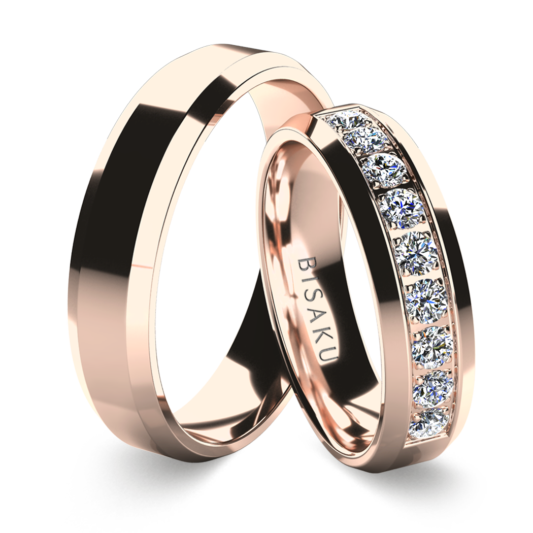 Domino Wedding Rings