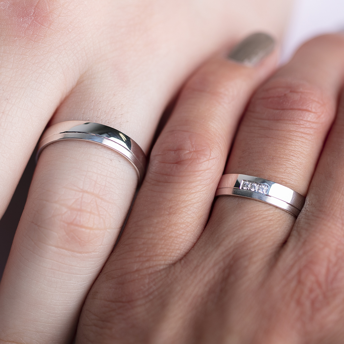 Wedding rings Timber | BISAKU